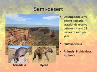 Earth's biome | PPTX