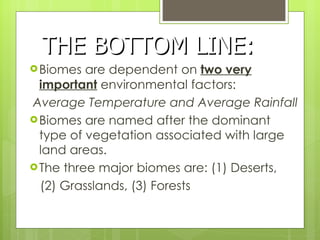 Earth's Biomes | PPT