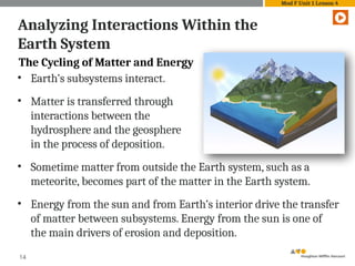 Earth’s Changing Surface geologic procces _ModF_U1_L4.pptx