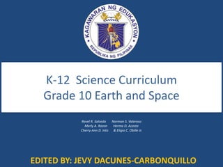 G10 Earth Science Review | PPTX