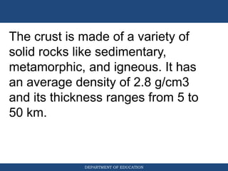 G10 Earth Science Review | PPTX