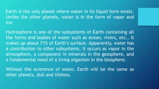 WATER RESOURCES PRESENTATION | PPT