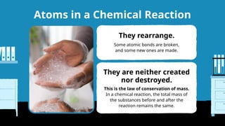 Chemical Reaction Chemical reactions involve changes in substances. | PPT