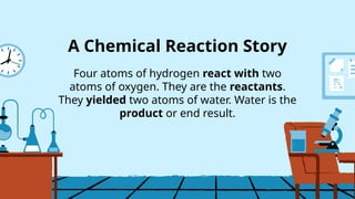 Chemical Reaction Chemical reactions involve changes in substances. | PPT