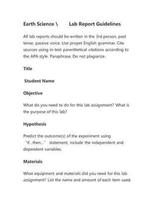 Earth science time zones | DOCX