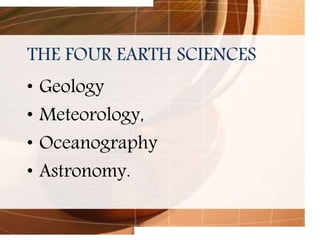 Earth Science | PPSX