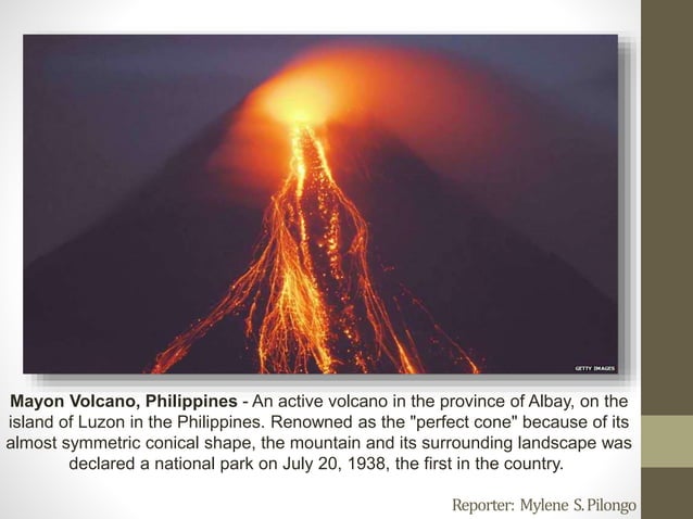 Volcano | PPTX | Geology | Science