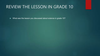 EARTH SCIENCE for Senior high school students | PPTX