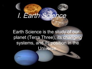 Let Explore the Earth Science Introduction.ppt