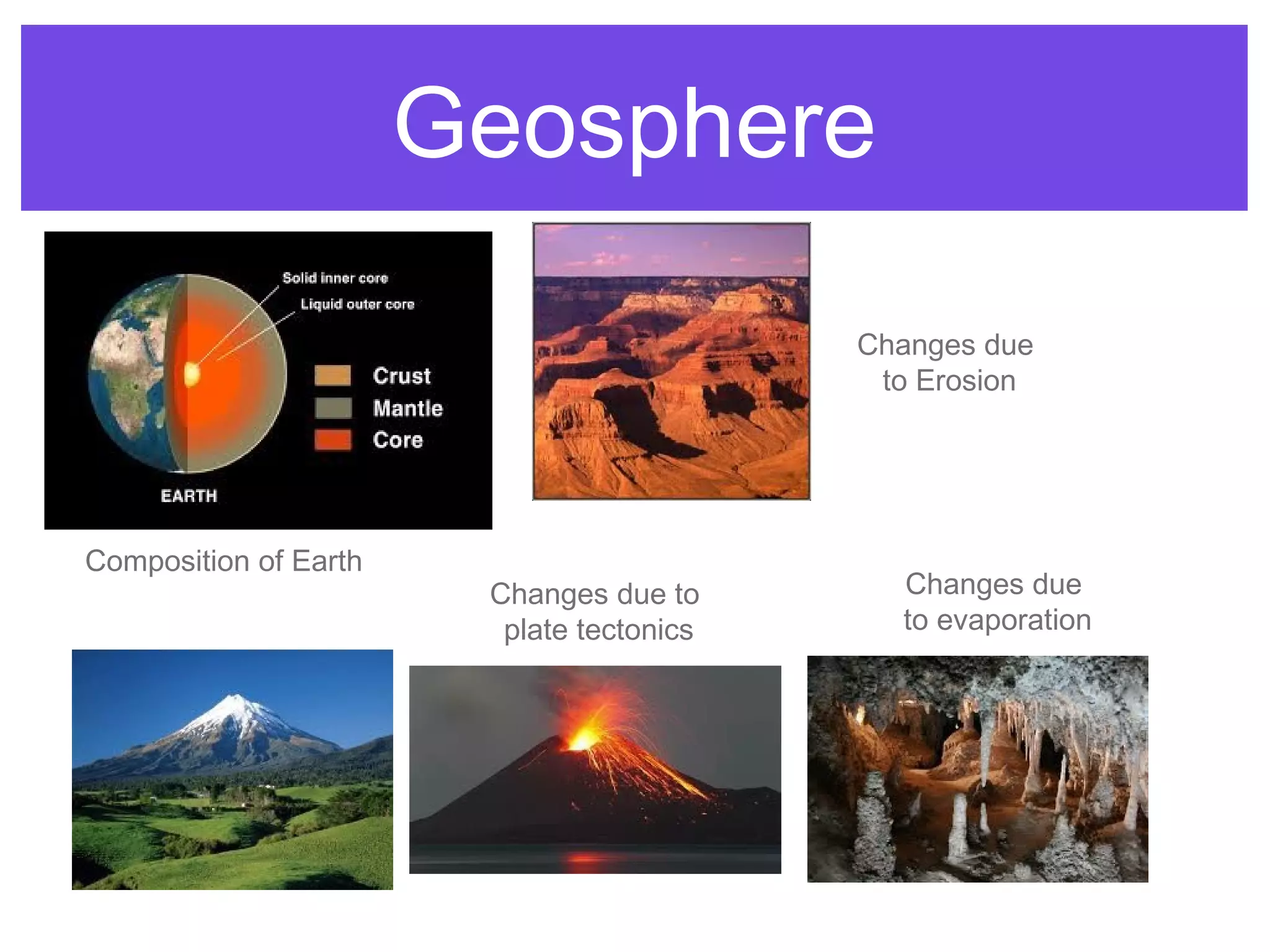 Earth science: "spheres" review | PPT