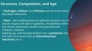 Earth Science - The formation of the universe and the solar system ...