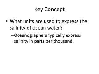Earth science 15.1 | PPTX