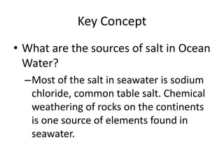 Earth science 15.1 | PPT