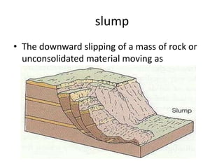 Slump Earth Science