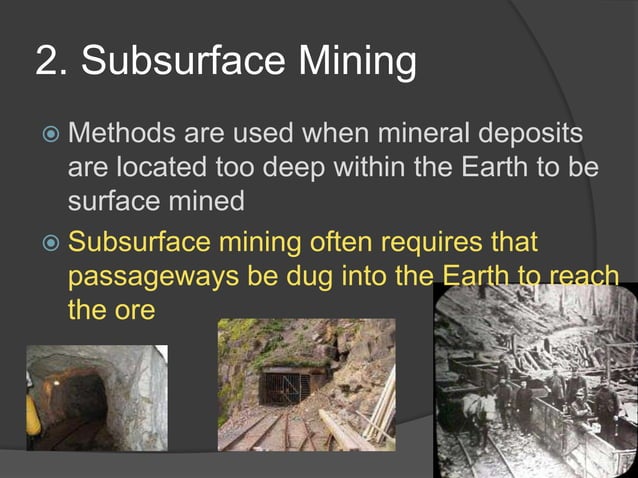 Earth Science 1.3 : Formation, Mining, and use of Minerals. | PPTX