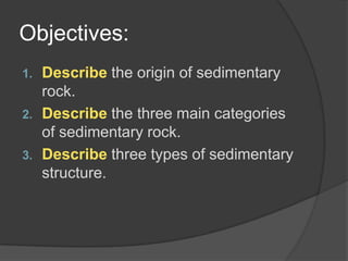 Earth science 2.3 : Sedimentary Rock | PPTX