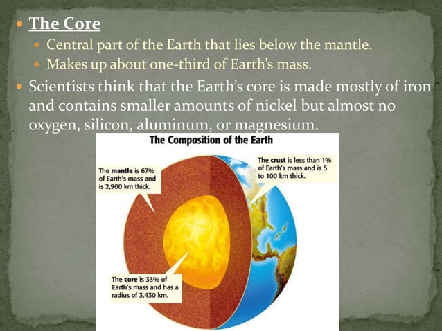 Earth Science 4.1 : Inside the Earth | PPTX | Geology | Science