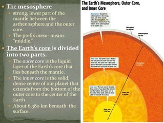 Earth Science 4.1 : Inside the Earth | PPTX | Geology | Science