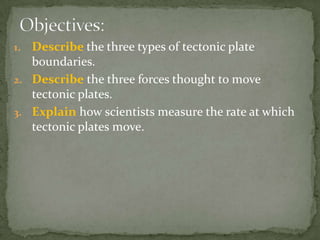 Earth Science 4.3 : The Theory of Plate Tectonics | PPTX