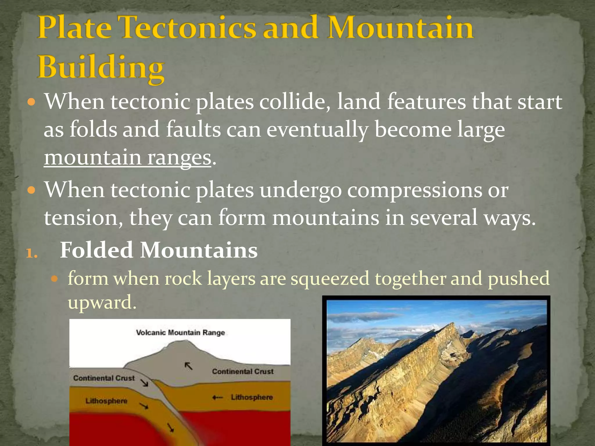 Earth Science 4.4 : Deforming the Earth's Crust | PPTX