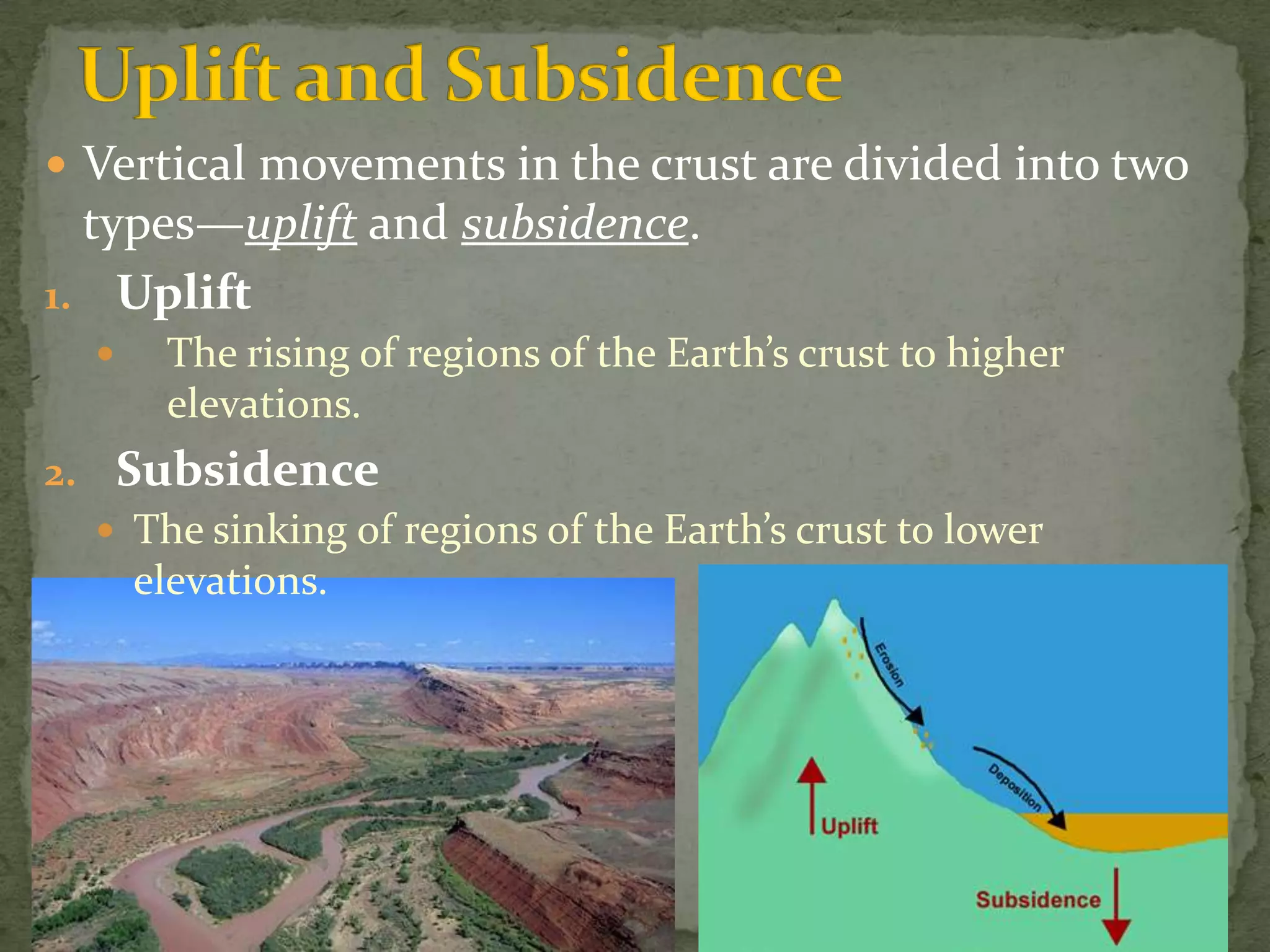 Earth Science 4.4 : Deforming the Earth's Crust | PPTX