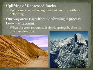 Earth Science 4.4 : Deforming the Earth's Crust | PPTX