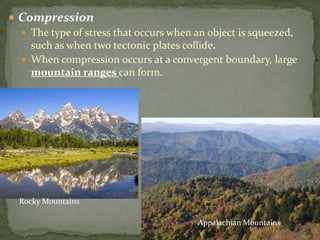 Earth Science 4.4 : Deforming the Earth's Crust | PPTX