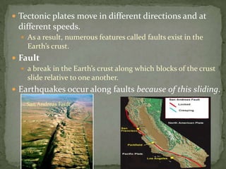 Earth Science 5.1: What are Earthquakes? | PPTX
