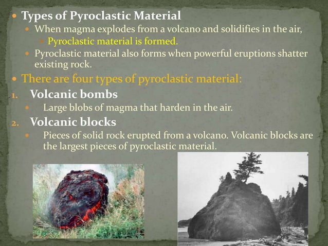 Earth Science 6.1 : Volcanic Eruptions | PPT
