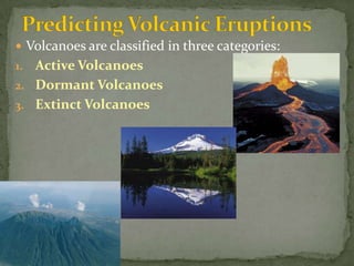Earth Science 6.3 : Causes of Volcanic Eruptions | PPTX
