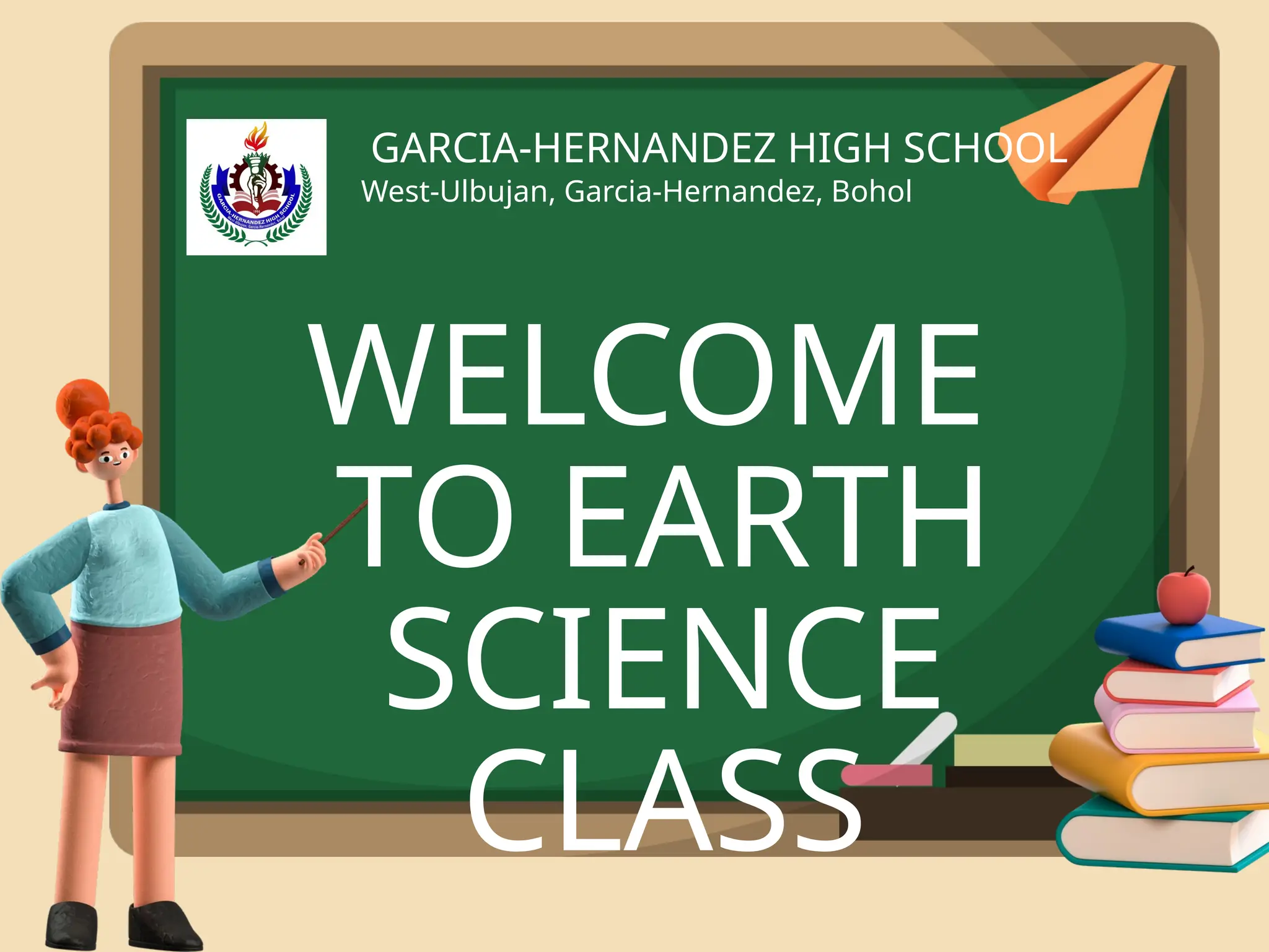 Earth Science Class Orientation for the First Day of Meeting | PPTX