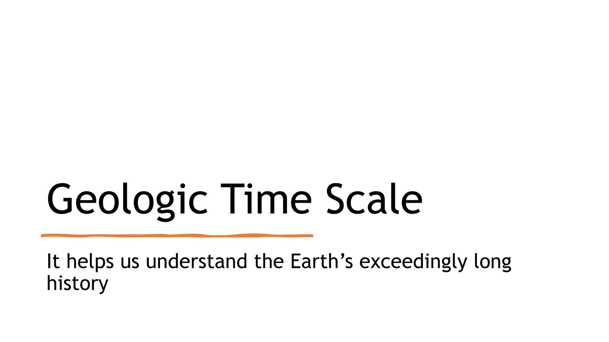 Earth Science Geologic Time and Fossils.pptx | Chemistry | Science