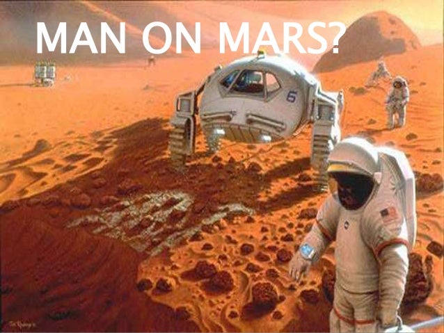 Planet Mars Man