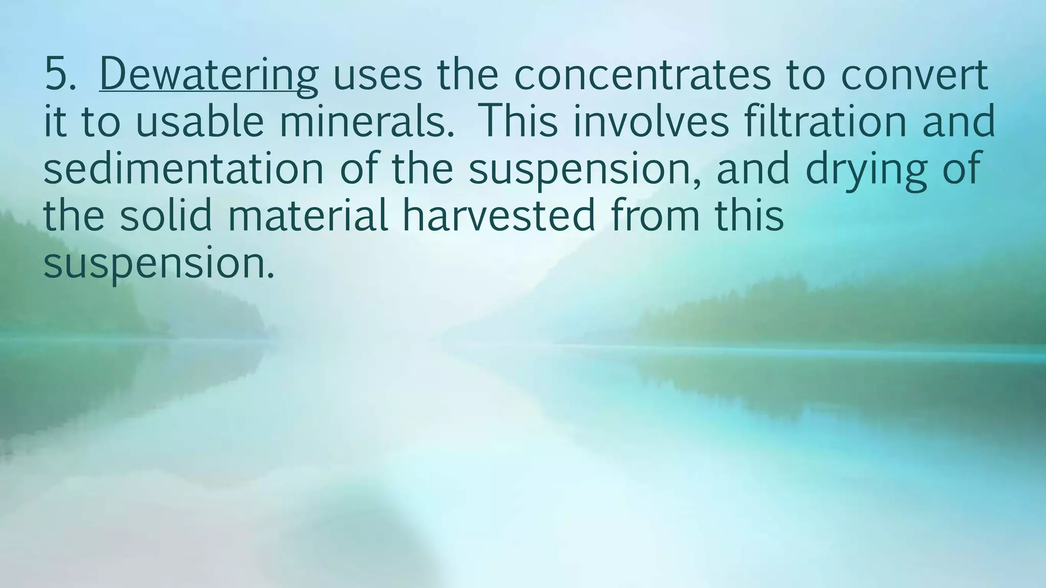 Earth Science: Mining Ore Minerals and Mineral Processing | PPTX