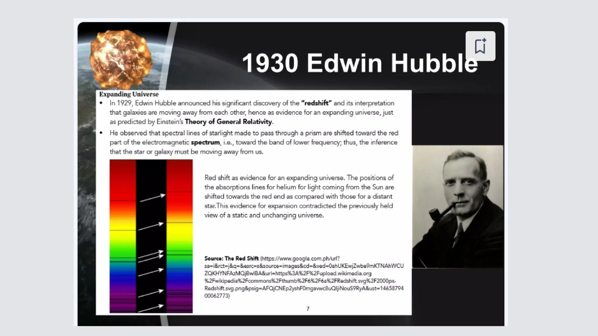 Grade 11 Earth Science Lesson 1. History of the Universe | PPT