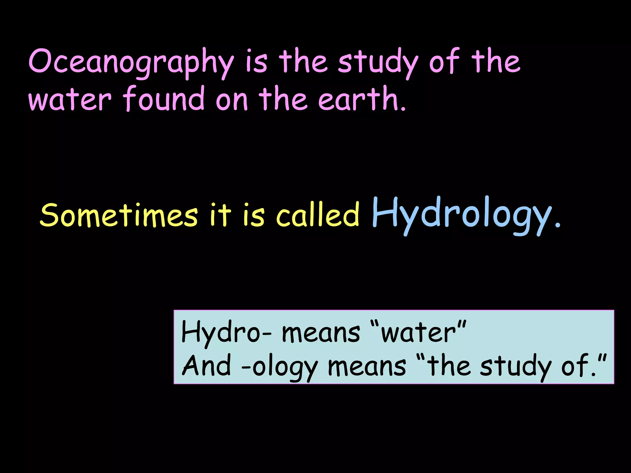 Earth science overview | PPT