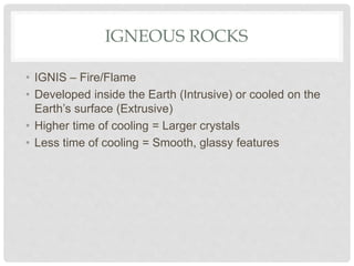 Earth science (part 1) | PPSX