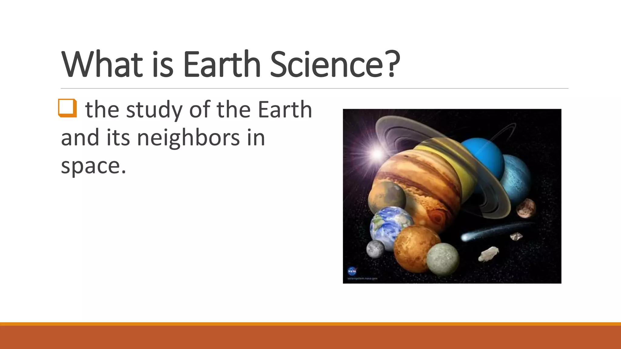 Earth science pptx | PPTX