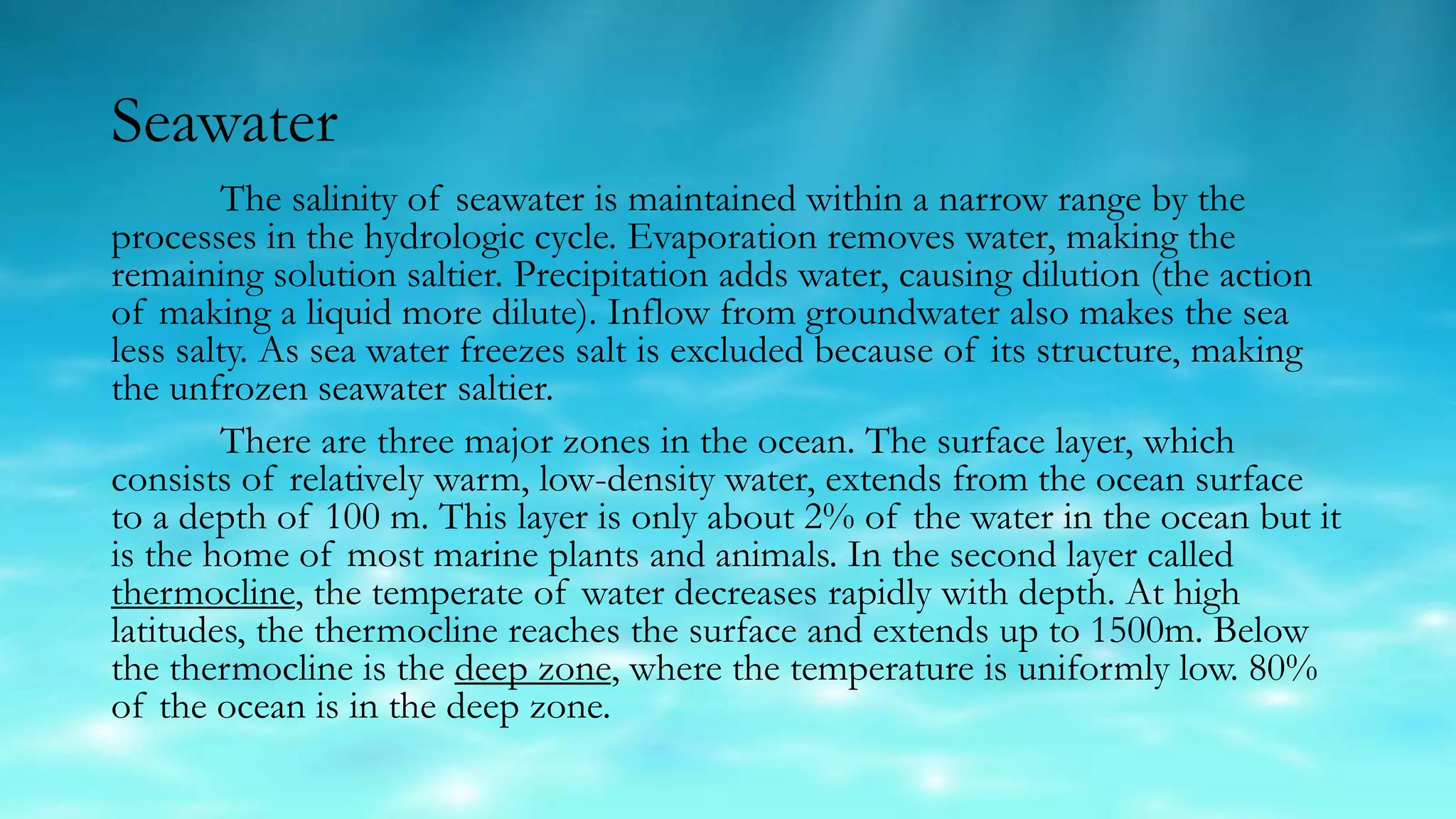 Earth Science: Water Resources | PPTX