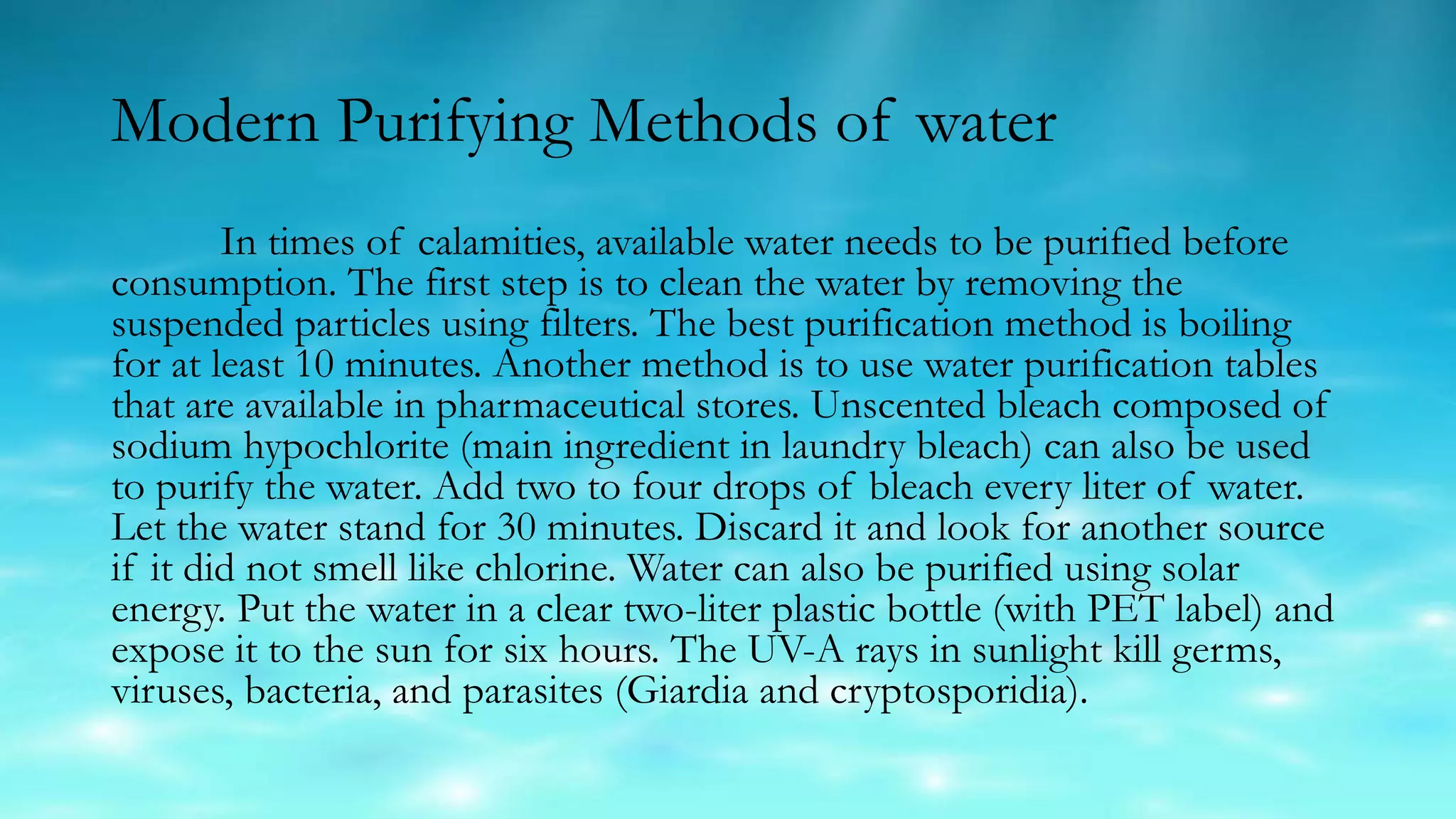 Earth Science: Water Resources | PPTX