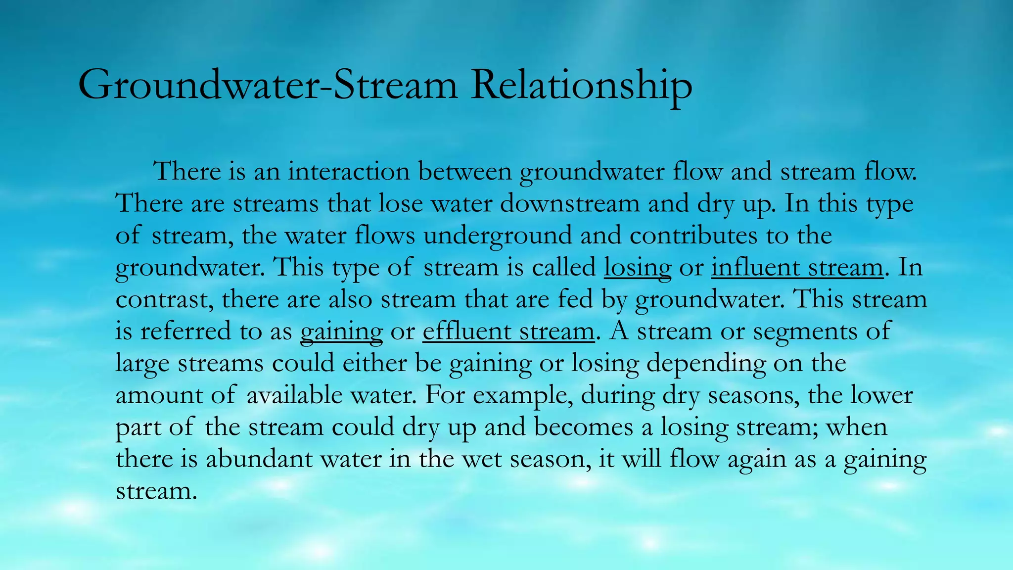 Earth Science: Water Resources | PPTX