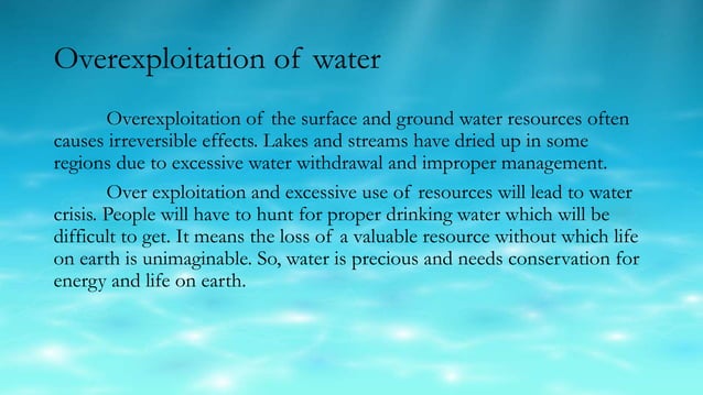 Earth Science: Water Resources | PPTX