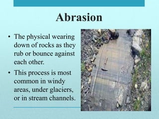 Abrasion Science Definition