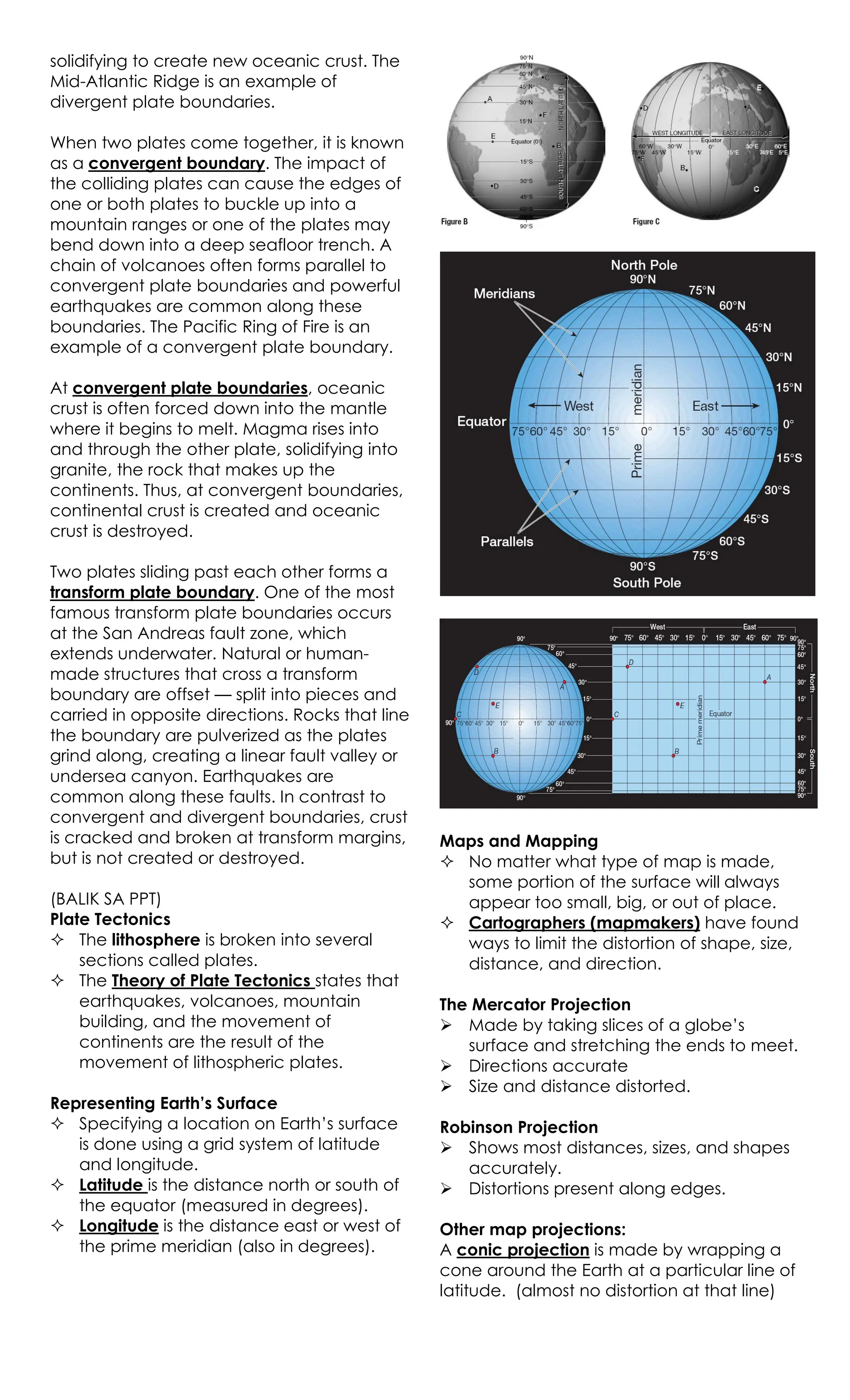 EARTH SCIENCE REVIEWER PRELIM - Mendoza, K.J. | PDF