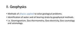 Earth sciences | PPT