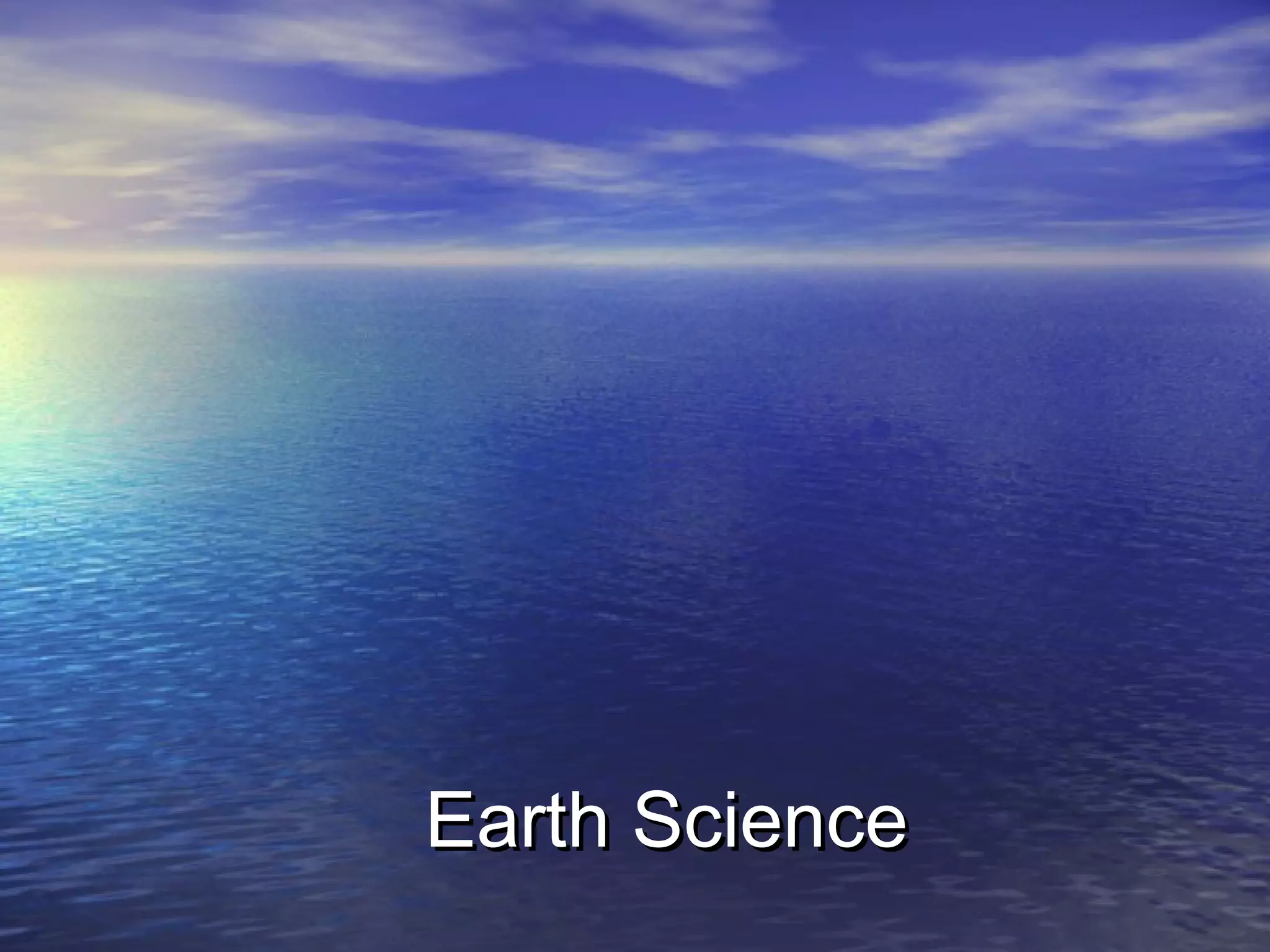 Earth science unit 0 introduction | PPT