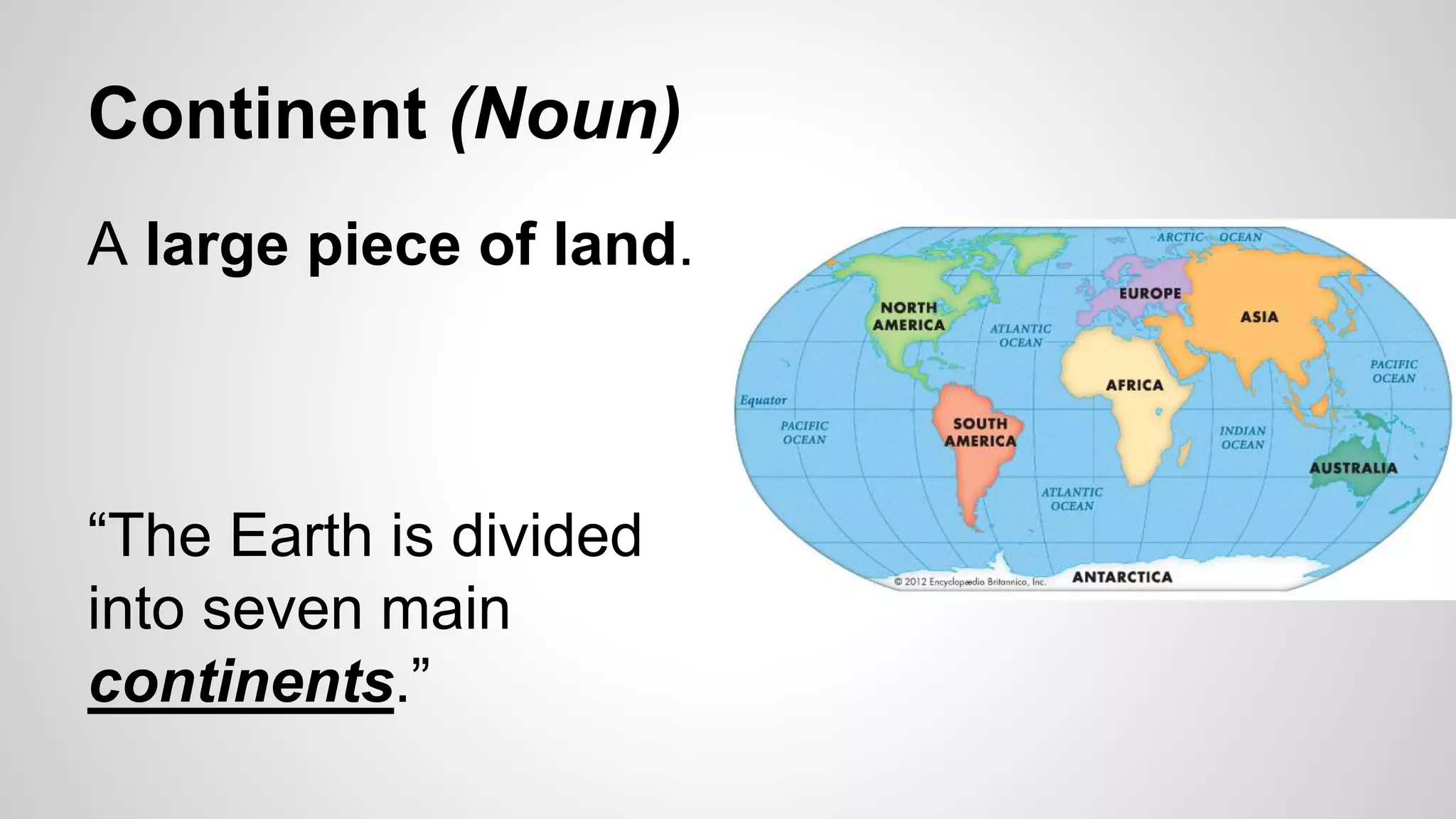 Earth Science Vocabulary | PPTX