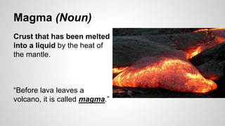 Earth Science Vocabulary | PPTX