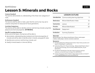 EARTH SCIENCE TEACHING GUIDE | PDF
