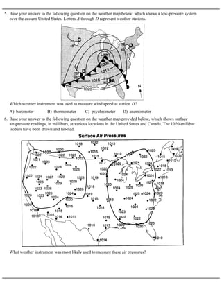 Earth sci regents_review_1_sc | PDF